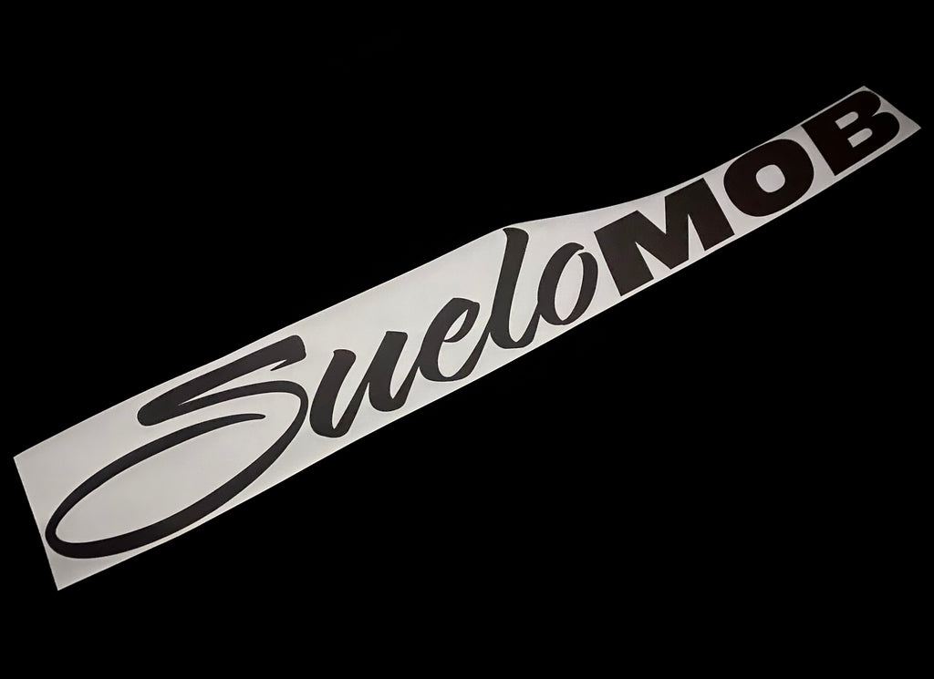 Black Reflective SueloMob Windshield Sticker – SueloMOB